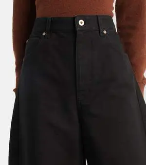 Loewe High-rise Wide-leg Jeans