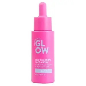 AUSTRALIAN GLOW Self Tan Dropsface And Body - Dark