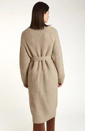 OYUN Erte Long Cardigan - Fawn