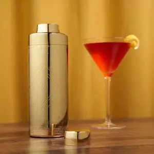 VISKI Art Deco Cocktail Shaker