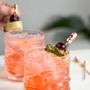 VISKI Pacific Tiki Cocktail Picks Set Of 4