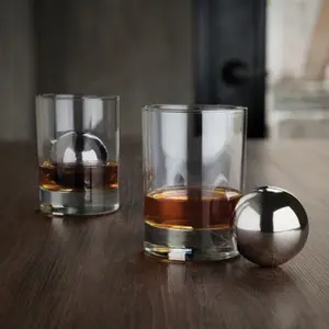 VISKI Glacier Rocks Sphere In Stainless Steel