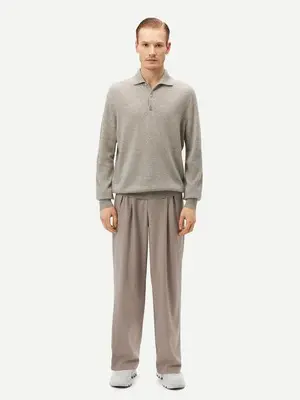 Gobi Cashmere Cashmere Polo Sweater