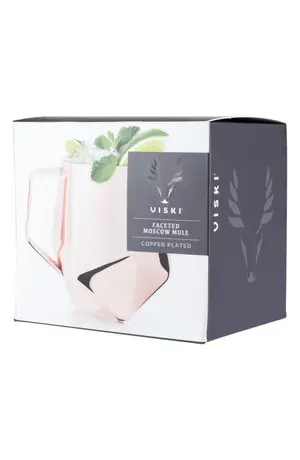 VISKI Seneca Faceted Moscow Mule Mug