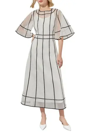 Ming Wang Paneled Day Dresses