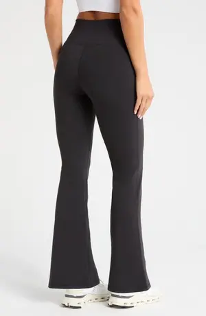 Zella Flex High-waist Flare Leg Pants - Black