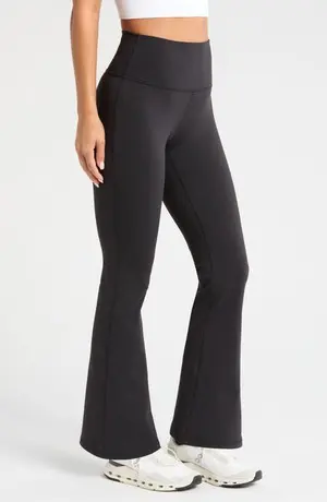 Zella Flex High-waist Flare Leg Pants - Black