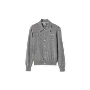 Miu Miu Cashmere Cardigan - Grey