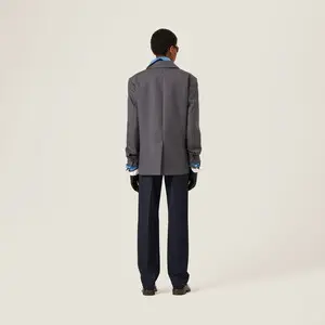 Miu Miu Gabardine Straight Leg Pants