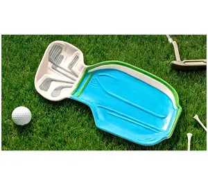 GODINGER League Golf Bag Platter