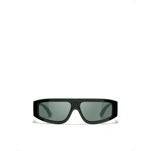 Chanel Ch6057 Rectangular Sunglasses