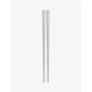 Christofle Infini Pair Of Silver-plated Metal-alloy Chopsticks - One-color