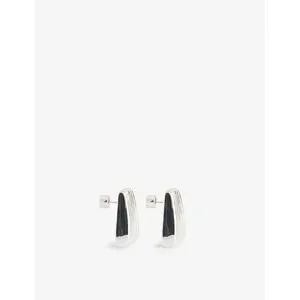 HEAVEN MAYHEM Ribbed -plated Stud Earrings