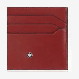 Montblanc Card Case 6 Compartments Meisterstück - Red
