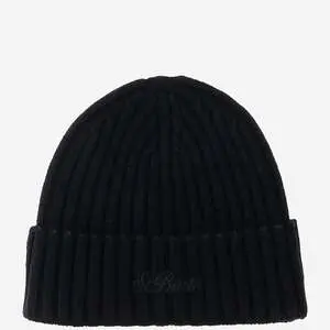 MC2 SAINT BARTH Mc2 Saint Barth Wool-Blend Beanie Black