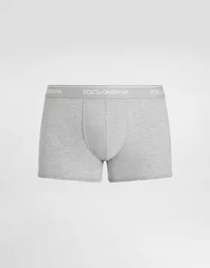 Dolce & Gabbana 3-pack Of Regular-fit Stretch Jersey Boxers - Multicolor