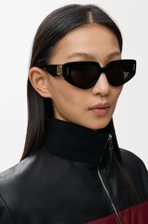 Loewe Butterfly Sunglasses - Black