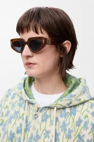 Loewe Butterfly Sunglasses - Flamed Havana