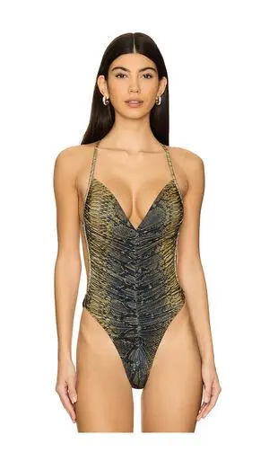 Norma Kamali Butterfly Mio Bodysuit