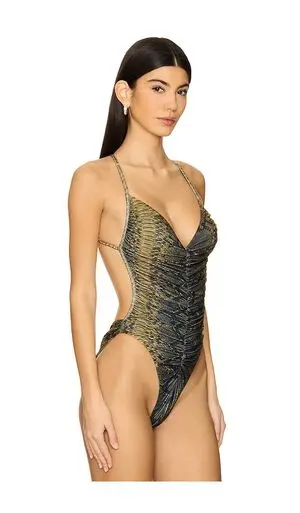 Norma Kamali Butterfly Mio Bodysuit