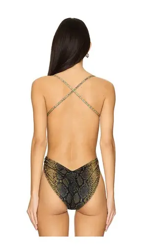 Norma Kamali Butterfly Mio Bodysuit