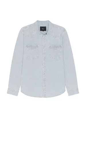 Rails Roy Button Down Shirt In Blue
