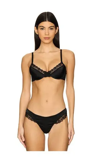 KAT THE LABEL Amelie Underwire Bra - Black