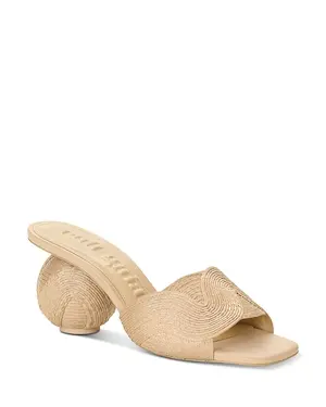 Cult Gaia Pull On Sandals For Women