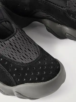 Oakley Flesh Jacquard-knit Slip-on Sneakers - Black
