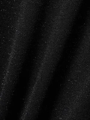 Saint Laurent Metallic Knitted Maxi Dress