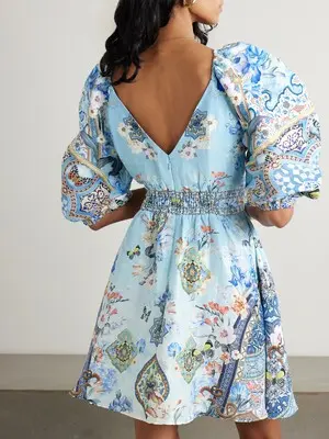 Camilla Al Manial Palace Memoirs Crystal-embellished Mini Dress