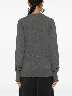JIL SANDER Mélange Cashmere Jumper - Grey