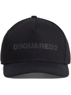 Dsquared2 Logo Patch Baseball Cap - Black