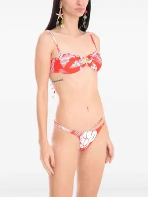 AMIR SLAMA Starfish-print Bikini