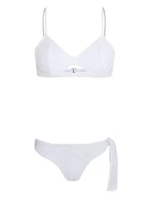 AMIR SLAMA Openwork Bikini - White