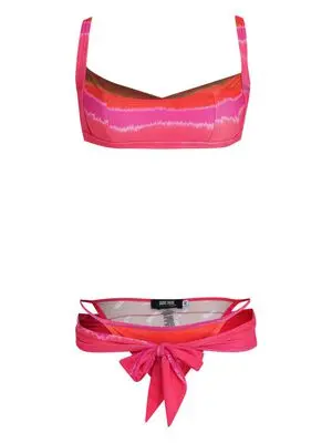 AMIR SLAMA Tie-dye Bikini - Pink