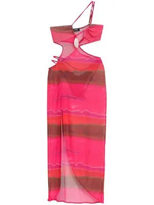 AMIR SLAMA Tulle Maxi Dress - Pink