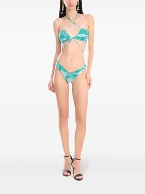 AMIR SLAMA Starfish-print Bikini
