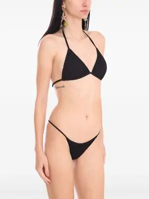 AMIR SLAMA Waffle-effect Bikini