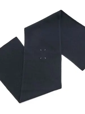 MAISON MARGIELA Four Stitches Scarf - Blue