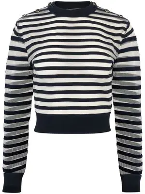 Nina Ricci Striped Sweatshirt