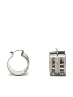 Victoria Beckham B Frame Hoop Earrings