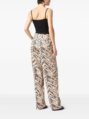 Missoni Zigzag-pattern Palazzo Pants
