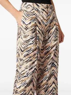 Missoni Zigzag-pattern Palazzo Pants