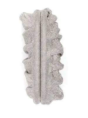 Benedetta Bruzziches Large Venus Clutch - Silver