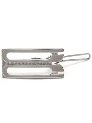 Victoria Beckham Victoria Beckham Logo Hair Clip Silver