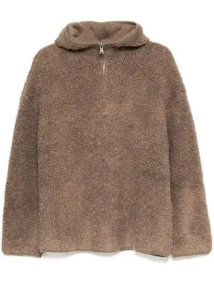 B+AB Hooded Knit Pullover - Neutrals