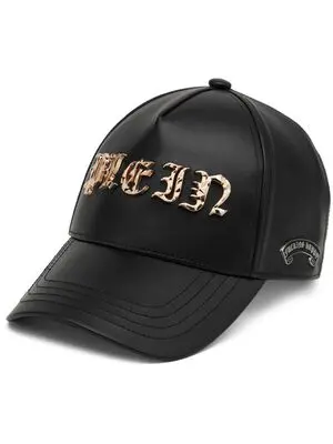 Philipp Plein Gothic Cap - Black