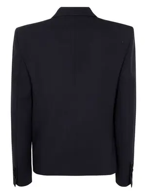 Balmain Wool Double-breasted Blazer