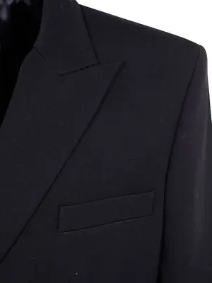 Balmain Wool Double-breasted Blazer